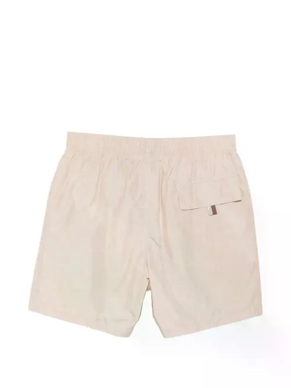 Canali Drawstring Swim Shorts - Neutrals