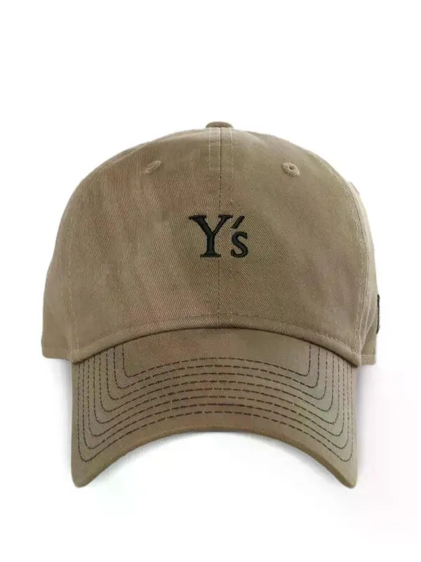 Y’s Logo Detail Baseball Cap - Neutrals
