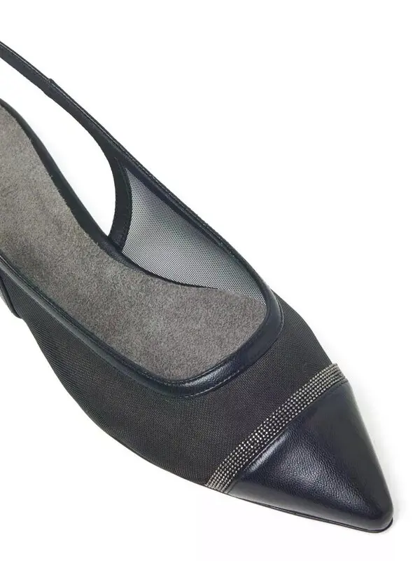 Peserico Pointed-toe Ballet Flats
