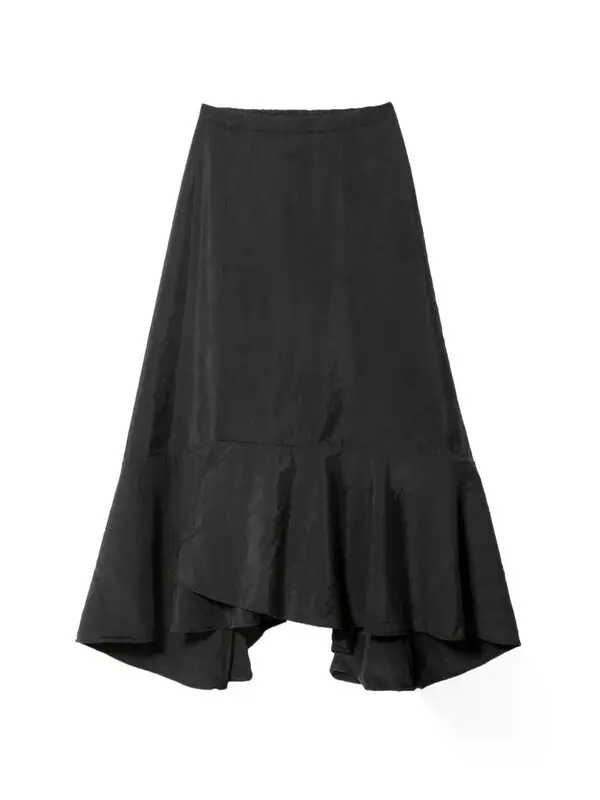 Beautiful People Flared Asymmetric Skirt - Grey