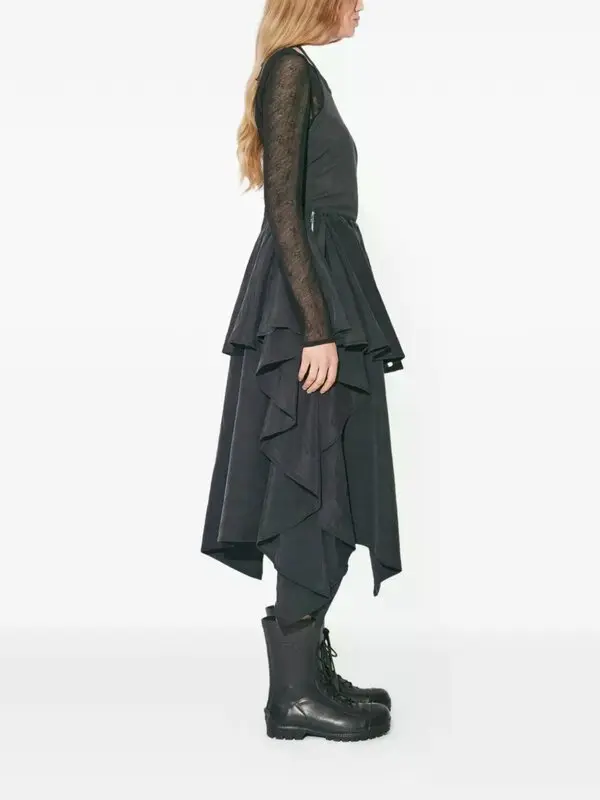 Beautiful People Flared Asymmetric Skirt