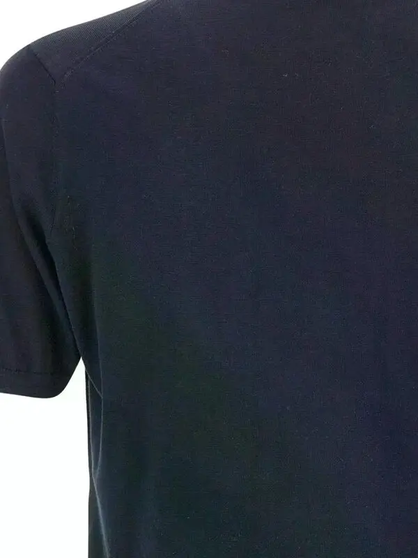 KANGRA Short Sleeve Ribbed Crewneck Sweater