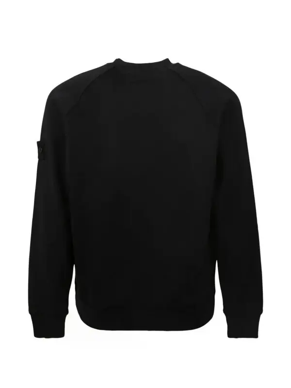 Stone Island Logo Badge Crewneck Sweatshirt