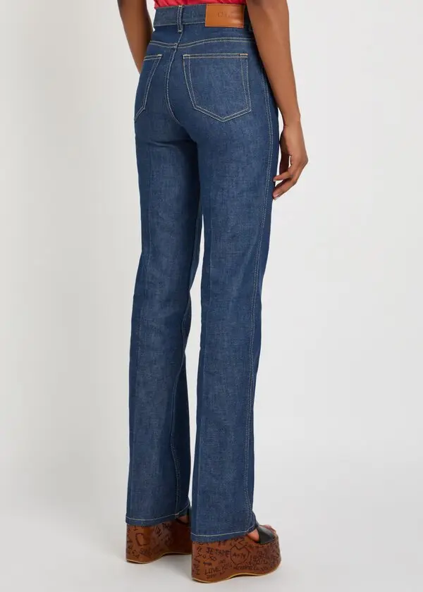 Chloé High-rise Straight-leg Jeans