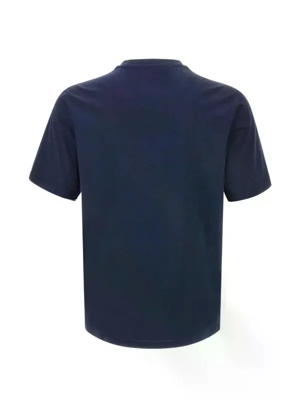 KANGRA Crew Neck Short Sleeve T-shirt - Blue