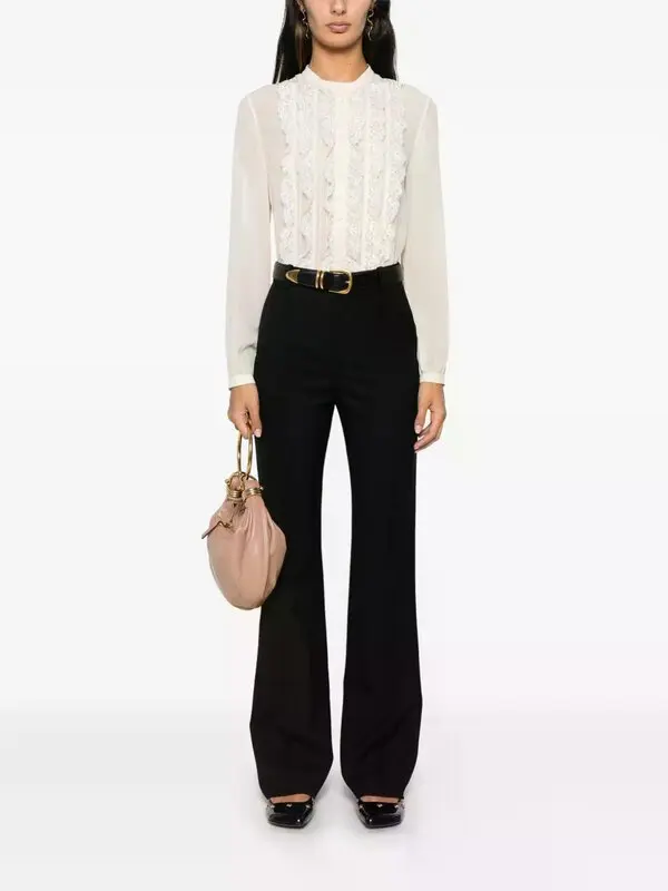 Chloé Virgin Wool Tailored Trousers