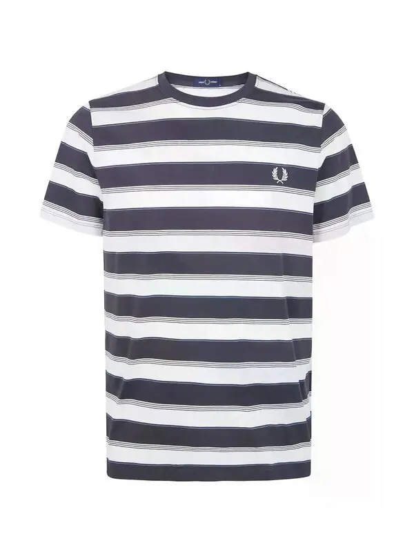 Fred Perry Striped-pattern T-shirt