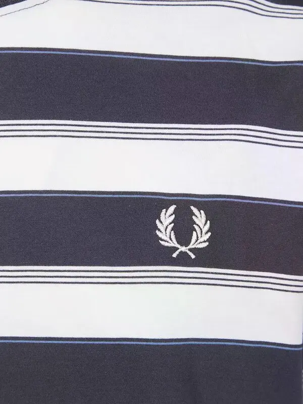 Fred Perry Striped-pattern T-shirt