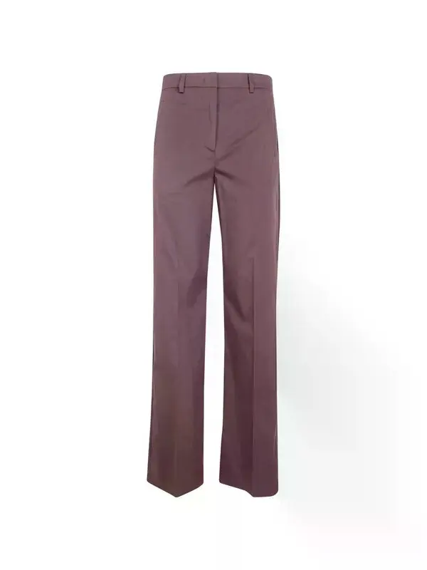 BLUGIRL Slit Pocket Trousers - Brown