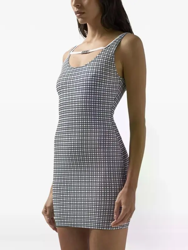 Gcds Gingham Mini Dress