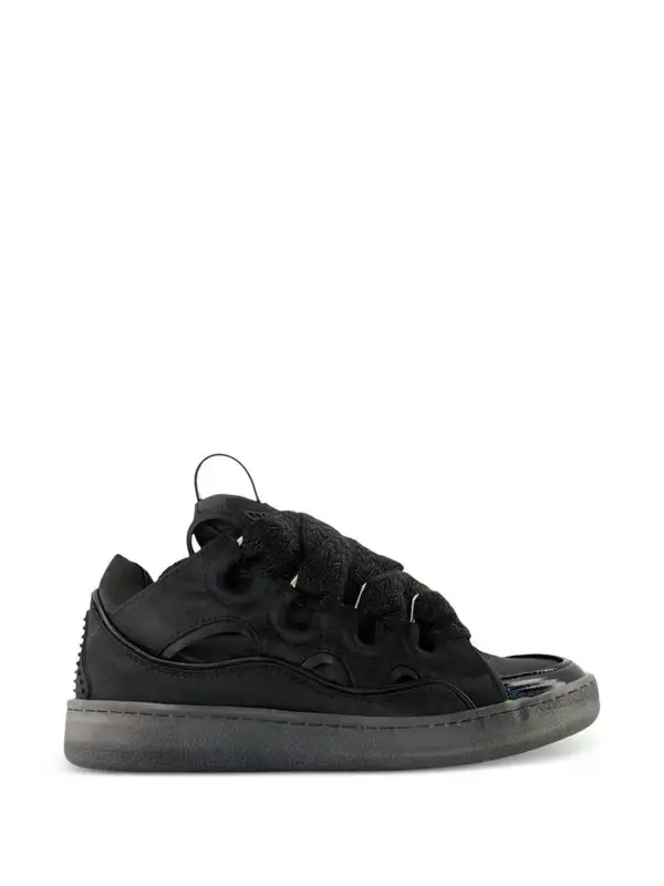 LANVIN Curb Sneakers - Black