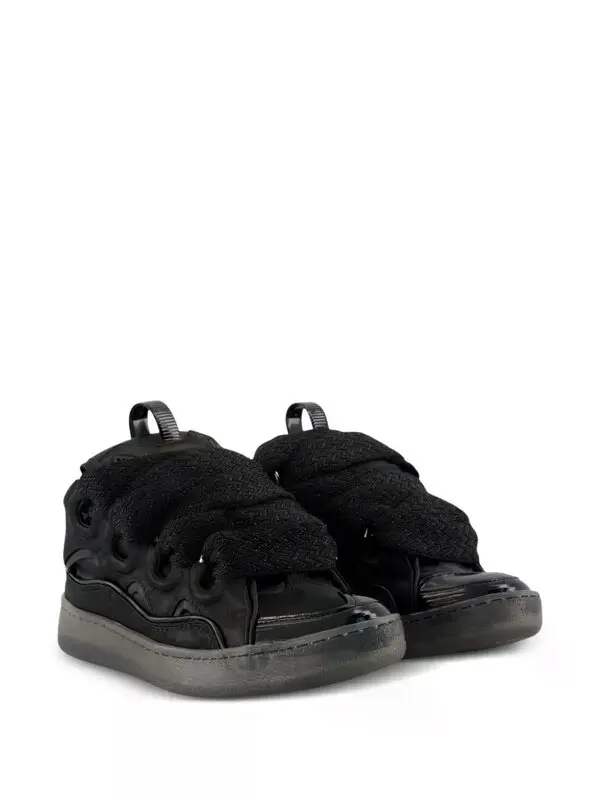 LANVIN Curb Sneakers - Black