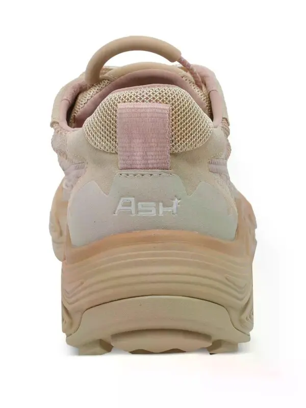 Ash Eagle Round Toe Lace-up Sneakers - Neutrals