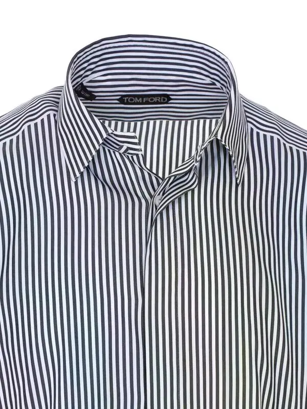 TOM FORD Striped Button Shirt