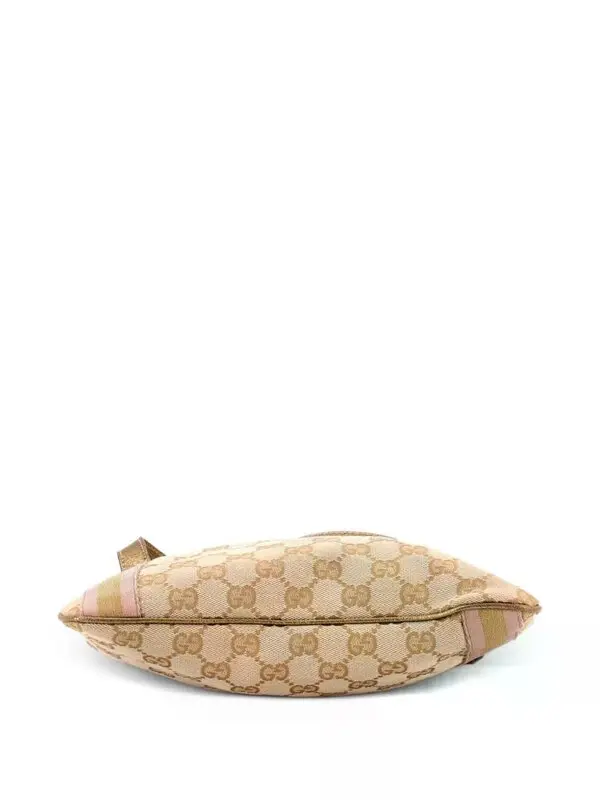 Gucci Gg Canvas Messenger Bag - Gold