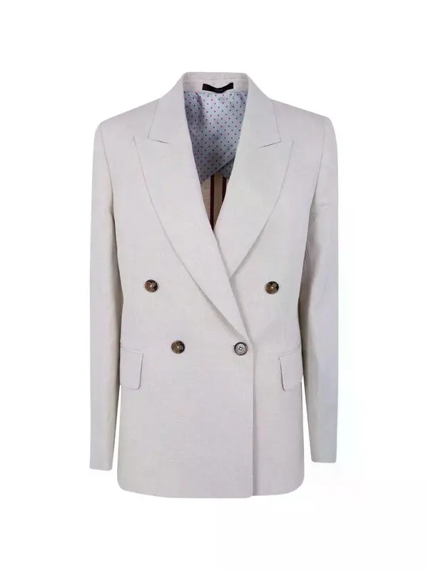 Paul Smith Double-breasted Blazer - Neutrals