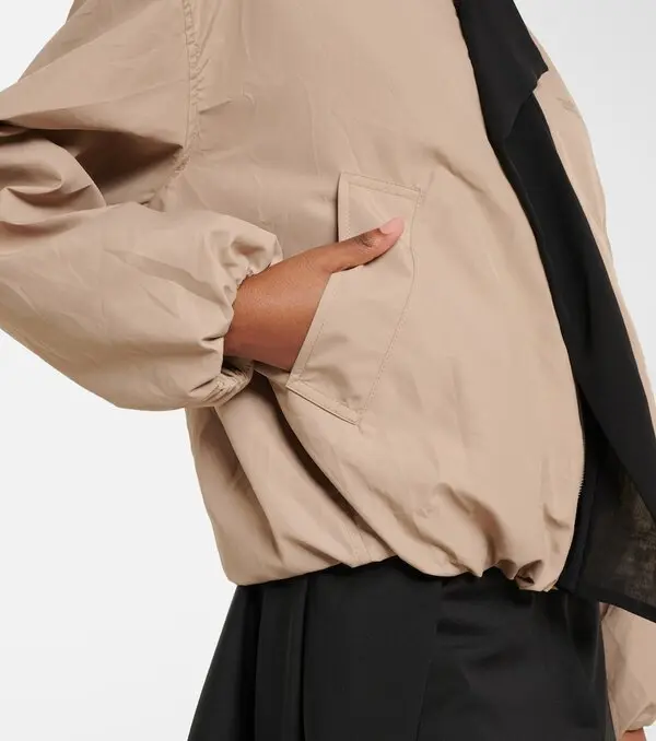 Loewe Logo Blouson Jacket - Beige