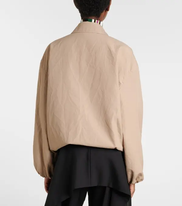 Loewe Logo Blouson Jacket - Beige
