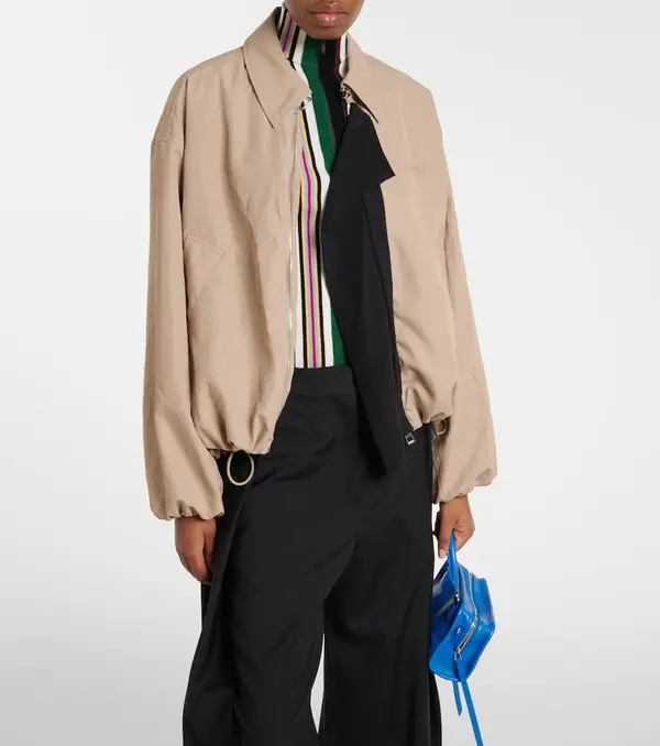 Loewe Logo Blouson Jacket - Beige
