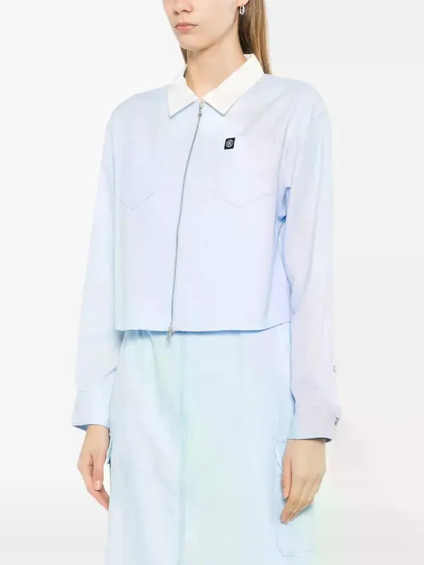 AGNES B. Checker Zip-fastening Jacket