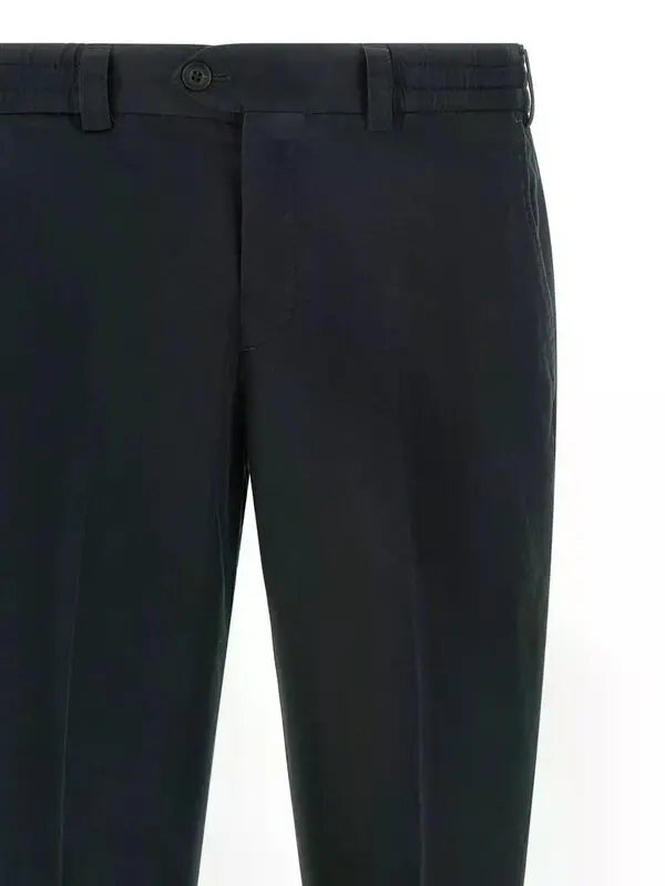 PT TORINO Rebel Elasticated Turn-up Hem Trousers