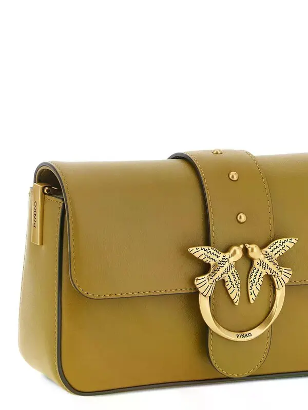 Pinko Mini Love One Classic Shoulder Bag - Green