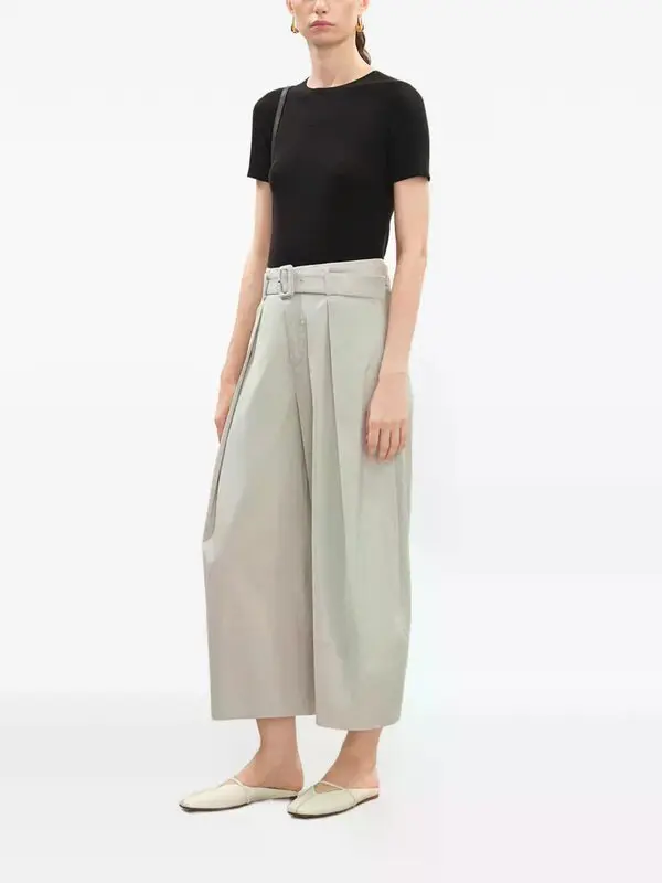LESS Wide-leg Cropped Trousers