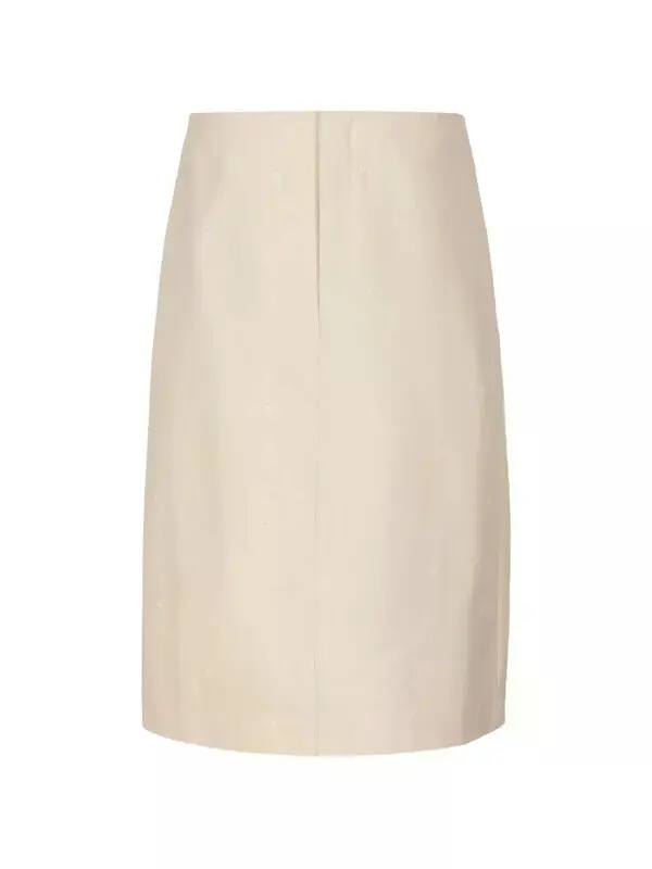 LESS Sequin-embellished A-line Skirt - Neutrals