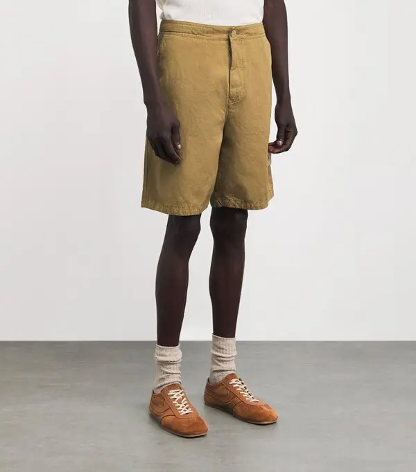 Stone Island Cotton-blend Cargo Shorts
