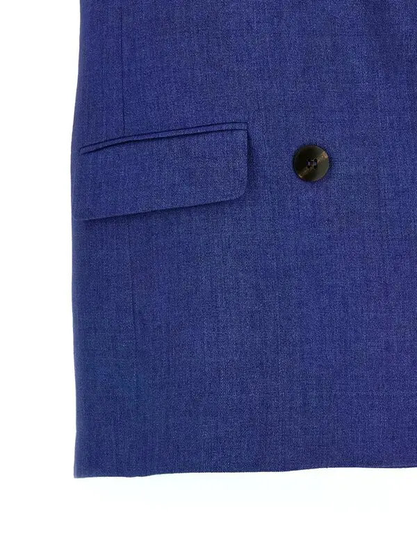 Max Mara Aia Double-breasted Peak-lapel Waistcoat