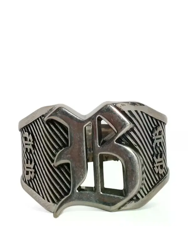 Balenciaga Melrose Signet Ring - Silver