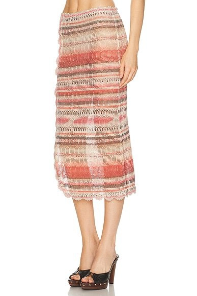 Isabel Marant Étoile Noryane Crochet Skirt