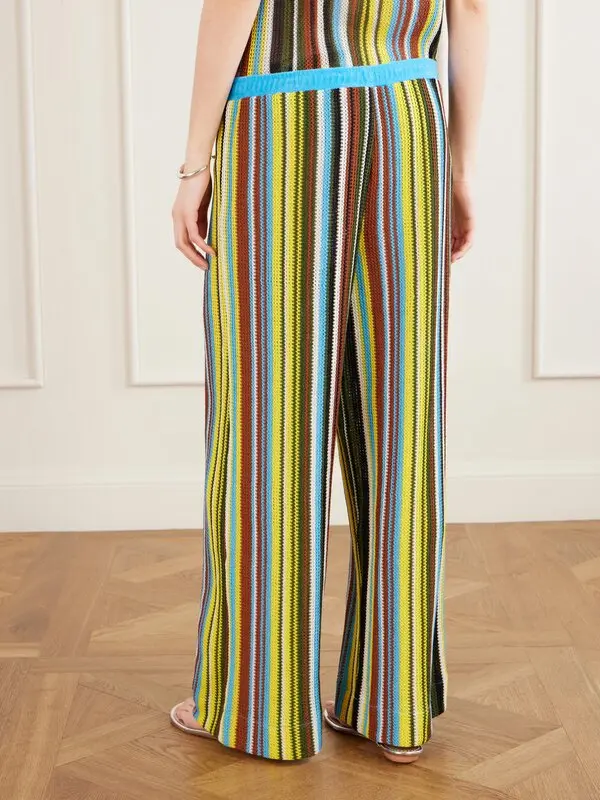 Staud Valley Striped Knitted Top