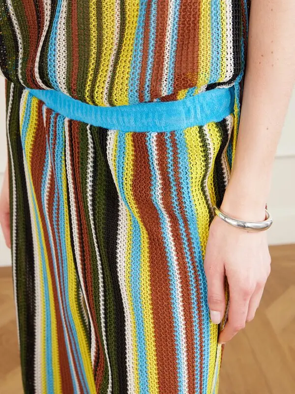 Staud Valley Striped Knitted Top