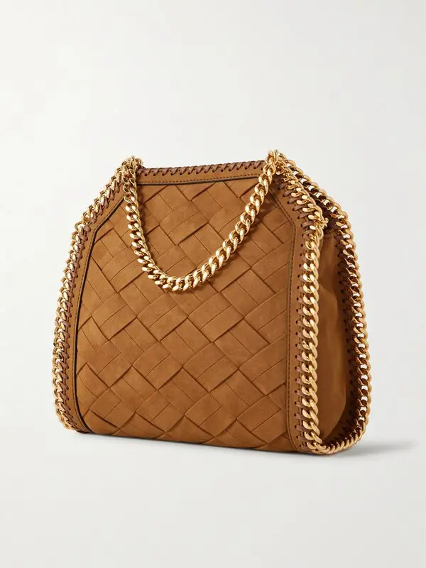 Stella McCartney Falabella Woven Shoulder Bag
