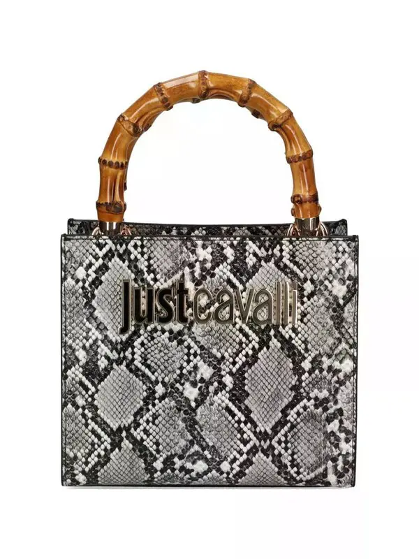 Just Cavalli Bamboo-handle Tote Bag