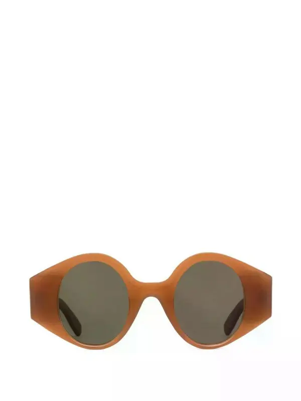 AUDE HEROUARD Marthe Oval-frame Sunglasses