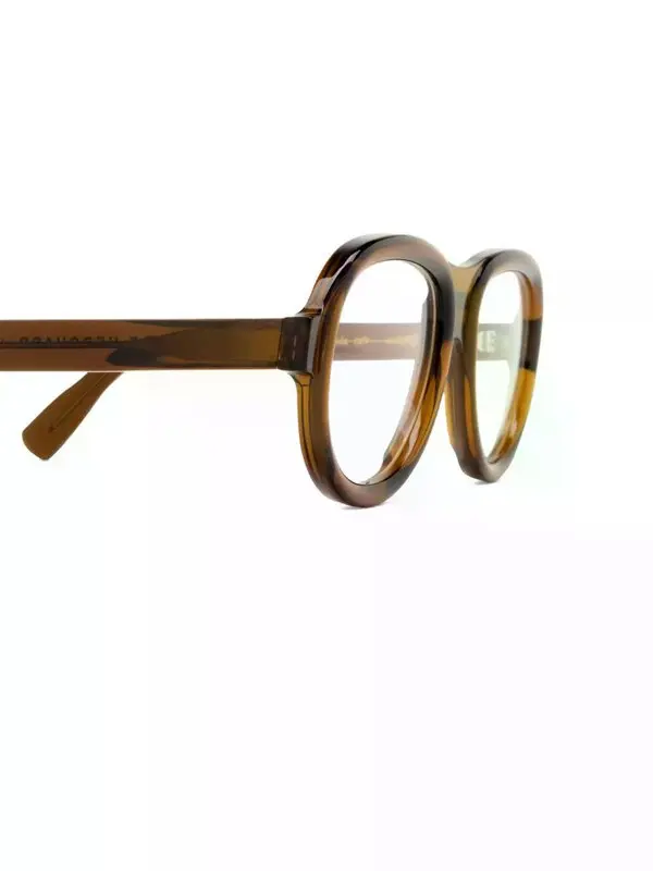 AUDE HEROUARD Claude Round Frame Eyeglasses