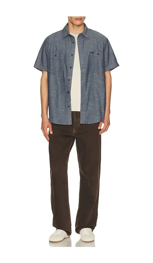 Filson Embroidered Chambray Shirt In . Also
