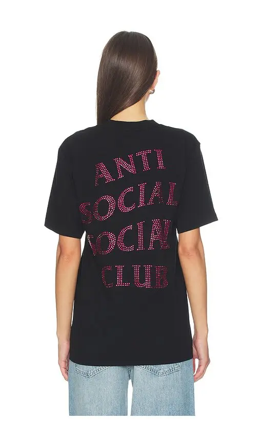 ANTI SOCIAL SOCIAL CLUB Rhinestone Mind Games T-shirt