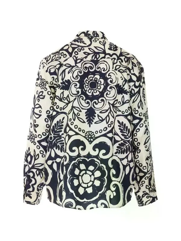 MAURIZIO PECORARO Printed Long-sleeve Shirt