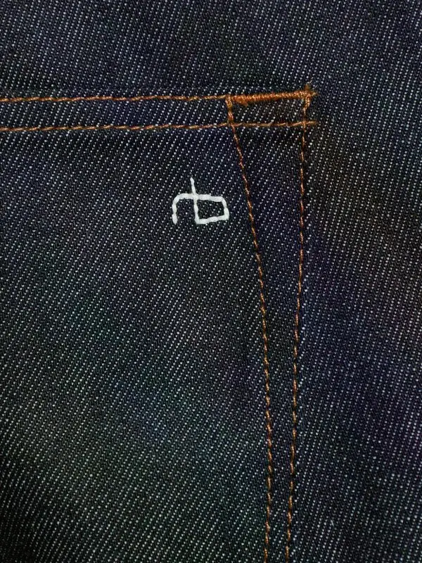 Rag & Bone Straight-leg Denim Jeans - Blue