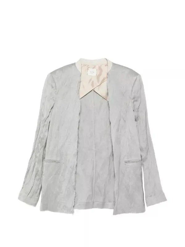 ALYSI Sartoriale Frayed Blazer