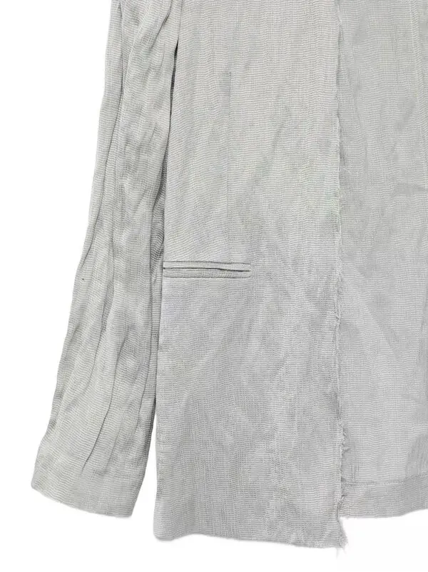 ALYSI Sartoriale Frayed Blazer