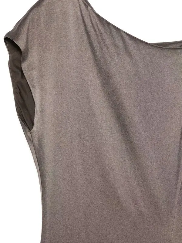 ALYSI Asymmetric Midi Dress