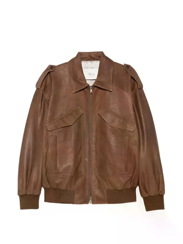 TELA Flap-pocket Bomber Jacket