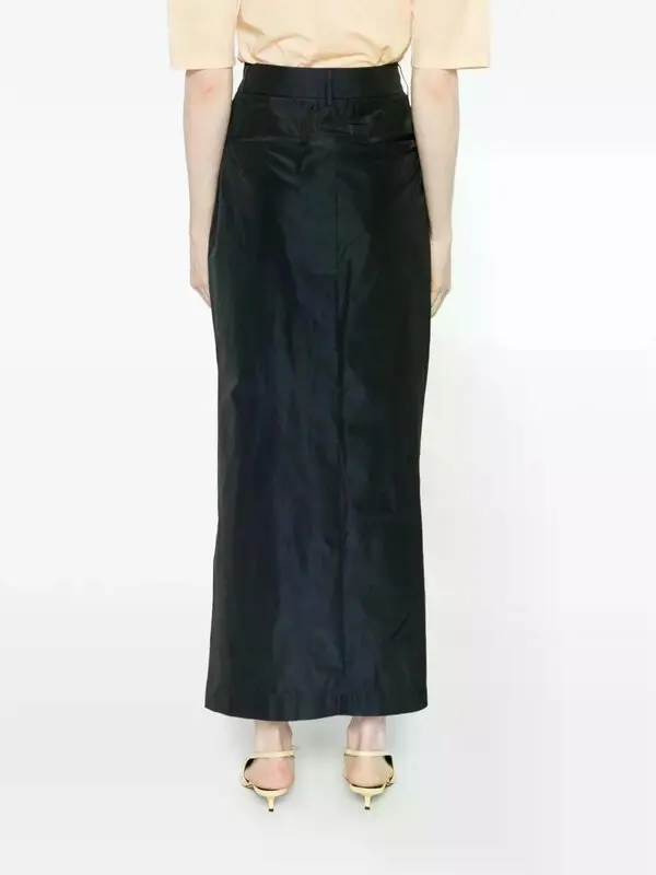 CO.GO Belt-loop Maxi Skirt