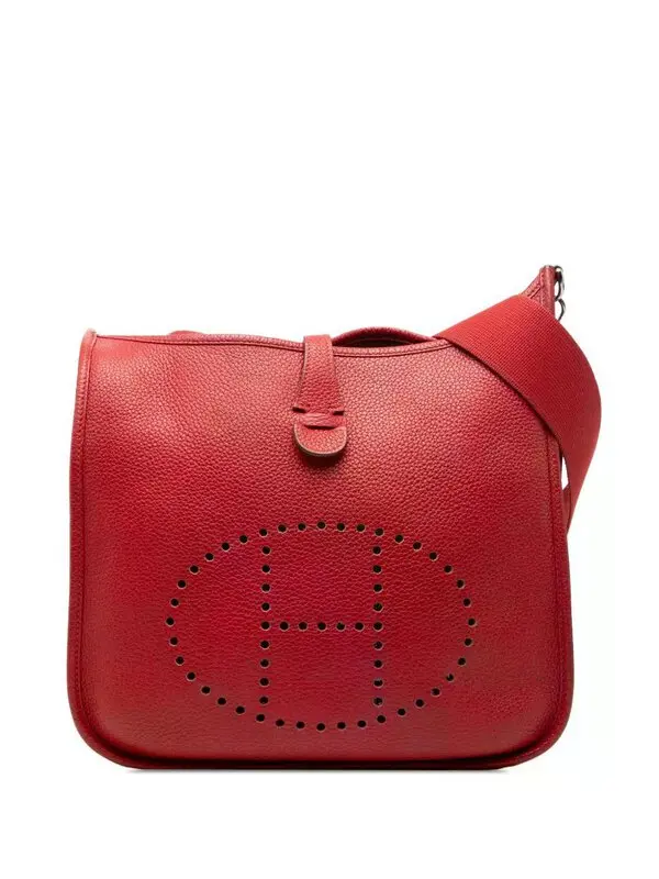 Hermès 2012 Evelyne Iii 29 Crossbody Bag - Red
