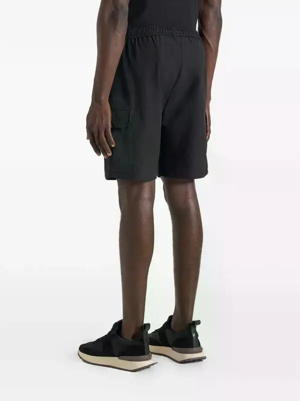 Manière De Voir Dimitri Technical Cargo Shorts - Black