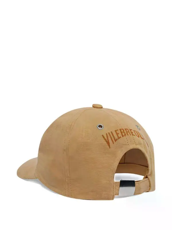 Vilebrequin Baseball Cap With Turtle Motif - Neutrals
